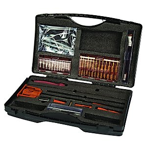 Tipton Ultra Cleaning Kit with Jags, Brushes and Bore Guide in Storage Case for Firearm Cleaning and Maintenance
