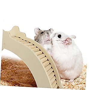 Mipcase 3pcs Hamster Climbing Ladder Rat Biting Toy Hamster Toys Chinchilla Climbing Toy Hamster Ladder Chinchilla Ladder for Cage Decor Chinchilla Training Ladder Rat Ladder Toys