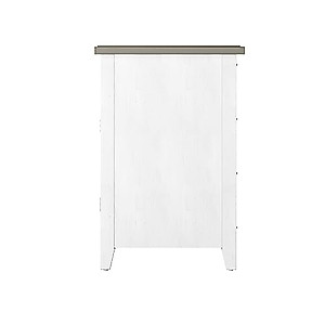 Hillsdale Furniture Hillsdale Clarion Server Distressed Gray/Sea White