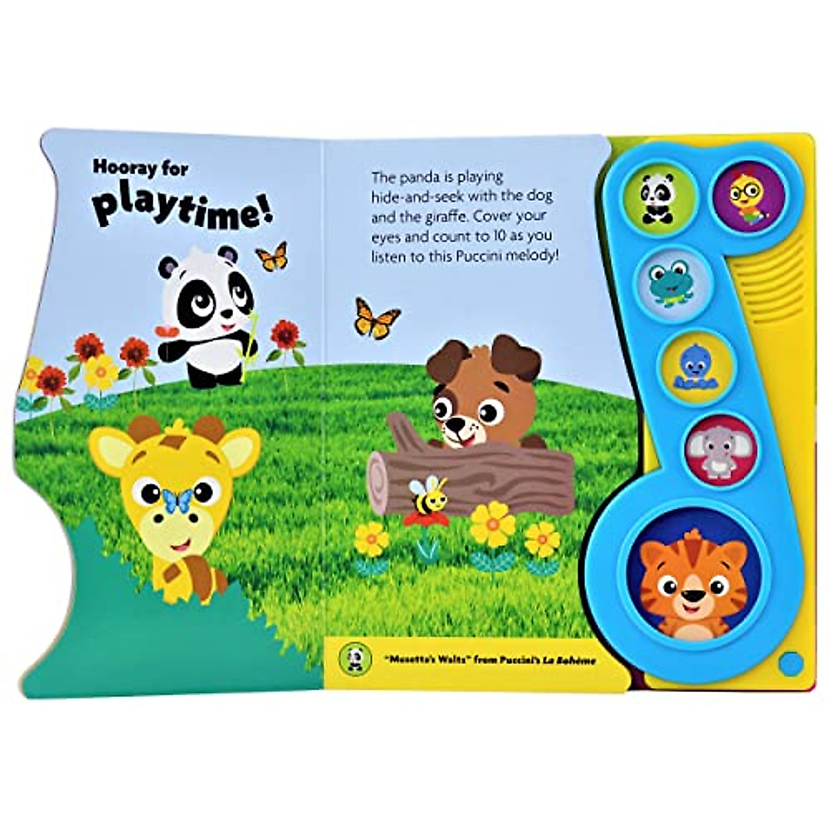 Baby Einstein - Music All Around Sound Book - PI Kids (Play-A-Song)