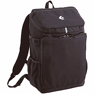Converse C2259010 Backpack, Water Repellent, Square D Pack, Black