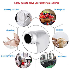 Hand Held Shower Heads Sprinkler Head, Toilet Spray Nozzle Sprinkler Shower Head, Bidet Head for Bathroom Bath