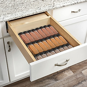 Yarlung 12 Pack 17Oz French Glass Spices Jars with Plastic Lids, Clear Square Water Juice Bottles for Storing Herbs, Condiments, Cereals, Milk, Beverages, Kitchen, Pantry, Office