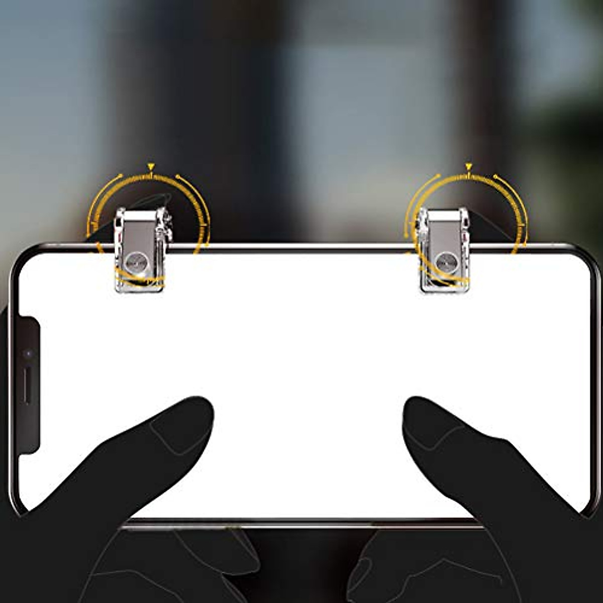 1 Pair of Portable Game Triggers Creative Game Accessories Compatible for R11s Gifts for Men Women