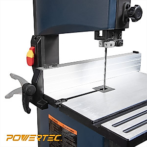 POWERTEC BS900RF Rip Fence for POWERTEC BS900 Wood Band Saw and Similar Band Saws with a Work Table Size of 11-1/8” to 11-13/16”