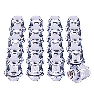 OMT M12x1.5 Lug Nuts, 12x1.5mm Wheel Lug Nuts Compatible with Toyota Avalon Camry Highlander Prius Sienna, Lexus IS300 LFA CT200h HS250h GS450h and More, Mag Lug Nut with Washer, Set of 20