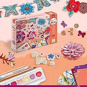 DJECO Multi-Activity Craft Kit - The Flower Garden