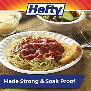 Hefty Everyday Foam Plates, 9 Inch Round, 45 Count (Pack of 12), 540 Total