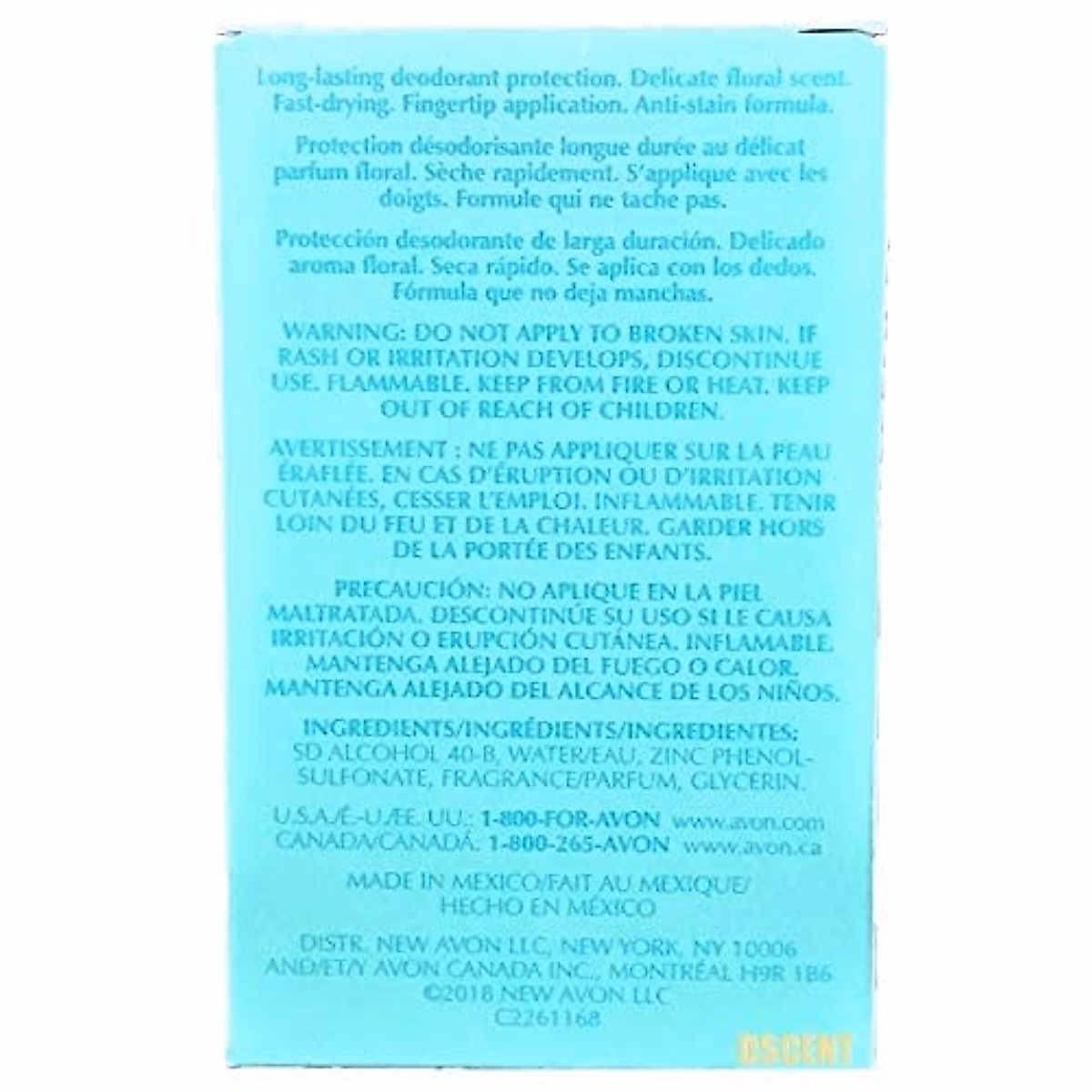 2 Perfumed Liquid Deodorants