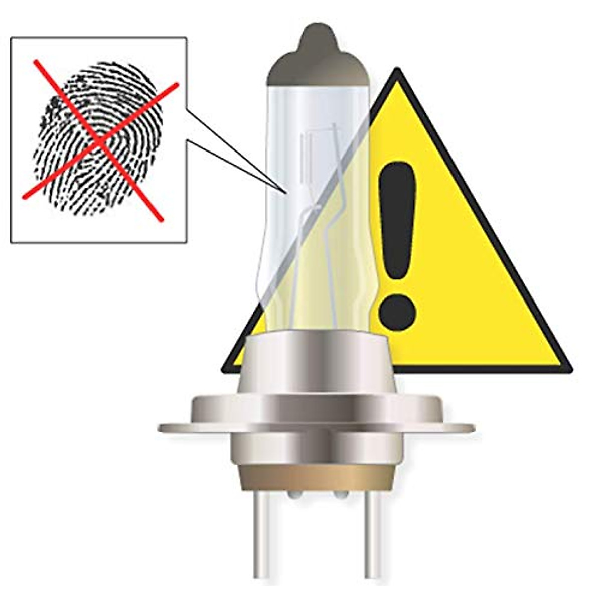 HELLA H1 2.0TB High Performance Bulb, 12V, 55W, 2 Pack