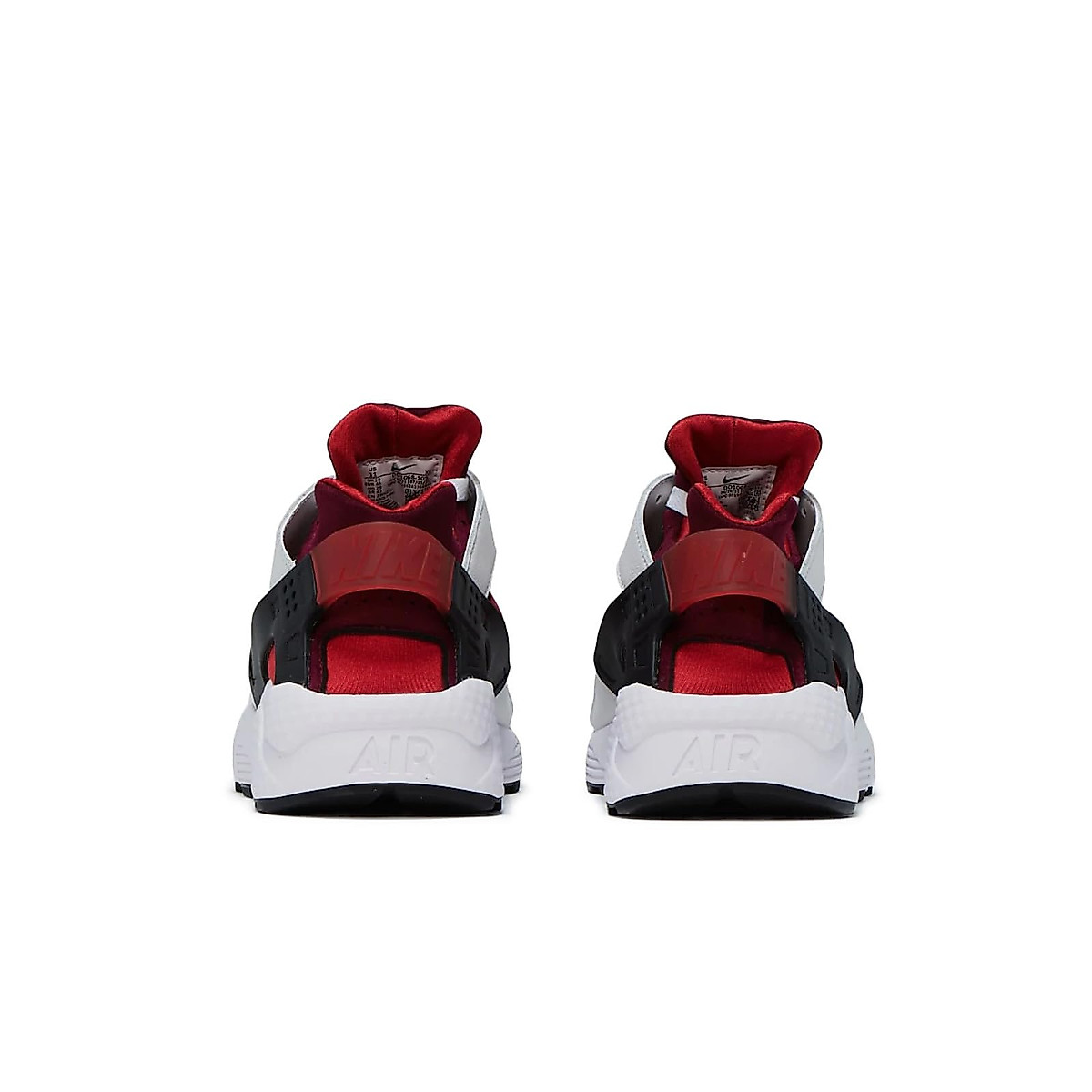 Nike Air Huarache Mens Running Trainers DD1068 Sneakers Shoes (UK 7 US 8 EU 41, White Varsity red Oxide 105)