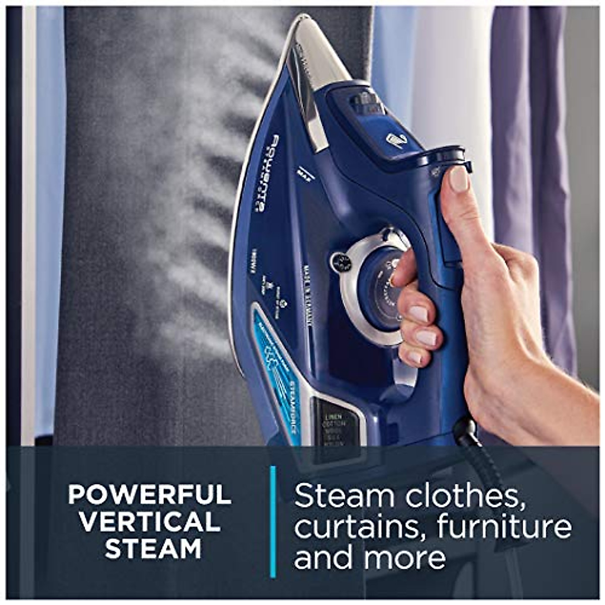 Rowenta DW9280 Steam Iron - 1800W, Digital Display, Auto Off