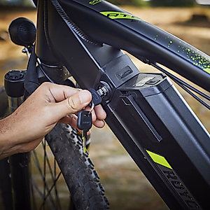 ROYCE UNION RTE 26” Electric Mountain Bike, Pedal Assist to 20MPH, Matte Black, 8 Speed, Removable 36V 10.4AH Lithium Battery