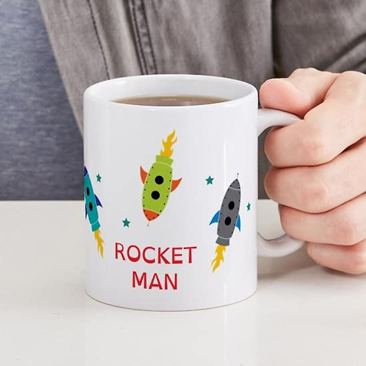 CafePress Rocket Man Mug Ceramic Coffee Mug, Tea Cup 11 oz