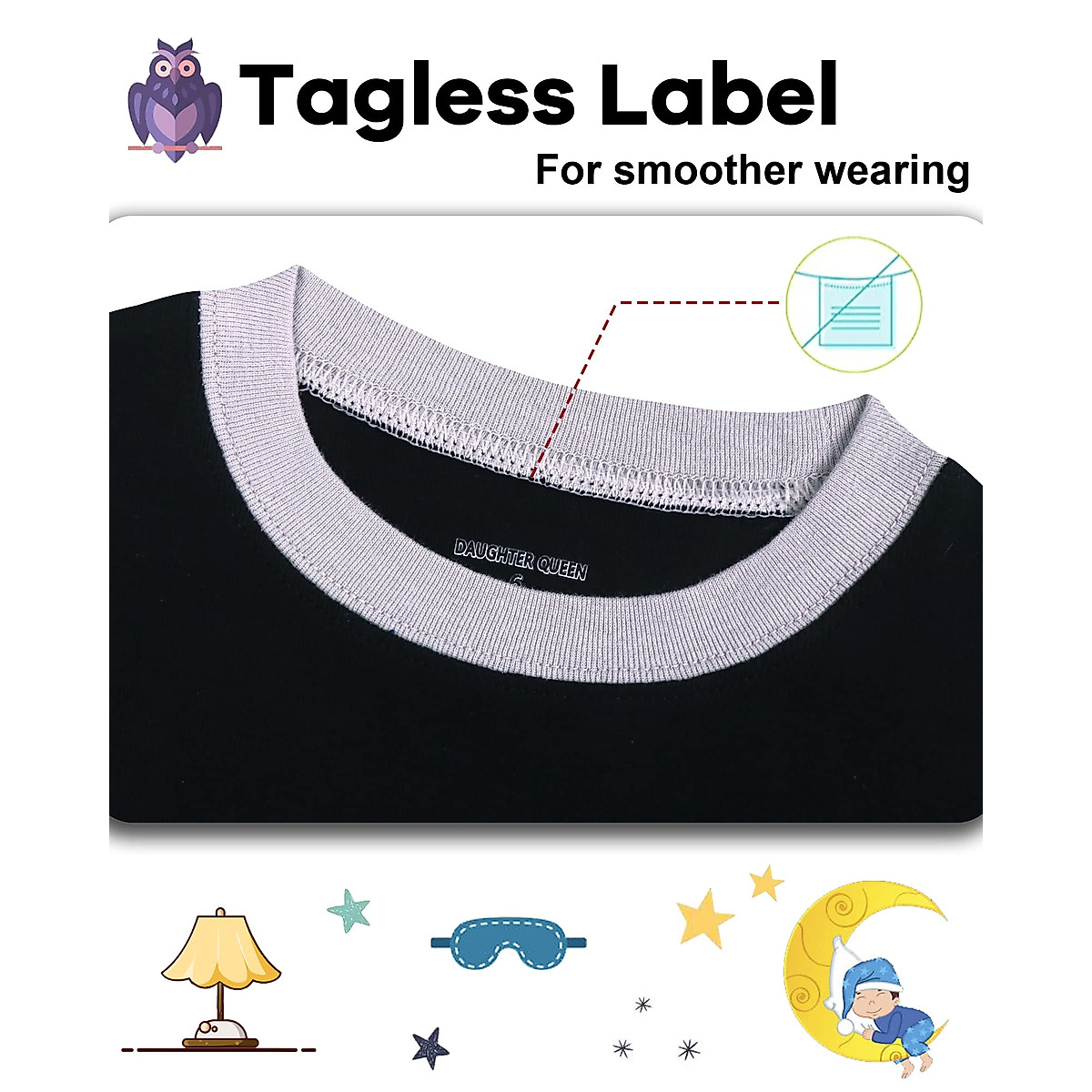 DAUGHTER QUEEN Boys Pajamas Toddler Robot PJs Kids Sleepwear 100% Organic Cotton Pj Sets Child 4 Piece Long Sleeve Jammies Winter Clothes Size 2T Age 2 Years Old