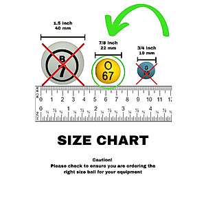 MR CHIPS 11 Inch Tall Professional Bingo Set with Steel Cage, Everlasting 7/8” Balls, Master Board for Balls