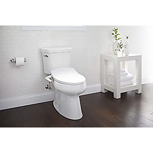 KOHLER 4467-0 Wellworth 1.28 gpf Toilet Tank with Left-Hand Trip Lever, One Size, White
