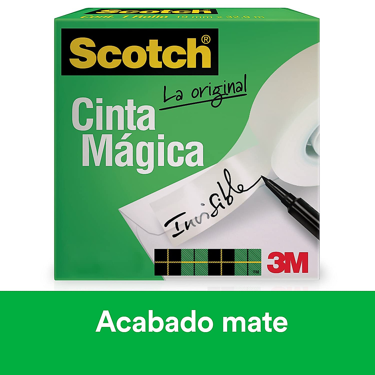 Scotch Magic Tape, 3 Refill Rolls, Numerous Applications, Invisible, Engineered for Office and Home Use, 3/4 x 1296 Inches, Boxed (810-3PK)