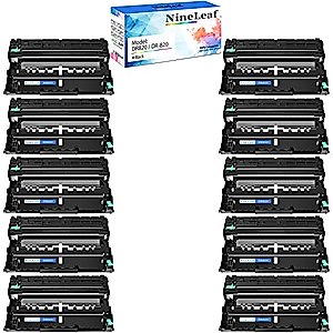 NineLeaf Compatible Drum Unit Replacement for Brother DR820 DR-820 to use in MFC-L6700DW MFC-L6750DW MFC-L6800DW MFC-L6900DW DCP-L5600DN DCP-L5650DN Printer (10 Pack Black)