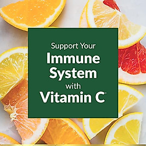 Nature's Bounty Vitamin C Caplets, 1000 mg Supplement, 300 Count