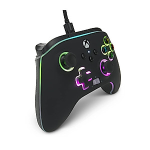 PowerA Spectra Infinity Enhanced Wired Controller for Xbox Series X|S, Gamepad, Wired Video Game Controller, Gaming Controller, Xbox One, Officially Licensed - Xbox Series X (Renewed)