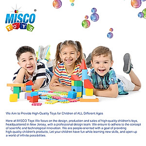 MISCO Toys Kids 25pc DIY car Building Modeling Kits, STEM Model Building Toys for Kids, Build Your own car kit for Toddlers, Educational and Fun Gift Boys Girls Ages 3 4 5 6 7 (Fire Engine)