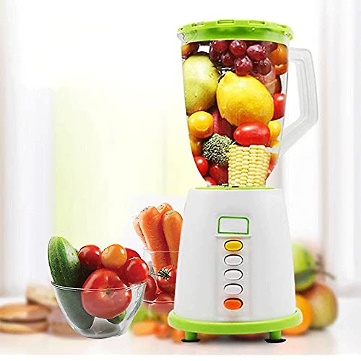 TAKESH Juicers Electric Juice Blender Retro Fruit JuicerMilkshake Mixer Multifunction Juice Maker Machine Portable Fruit Blender