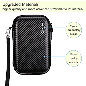 Tisnia Case for, Philips Norelco OneBlade Pro, QP6520/70, 6510/70, Hybrid Electric Trimmer and Shaver - (Black Texture,Only Case)