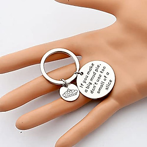 ITYSL Inspired Keychain Netflix Show Gift Comedy Lover Gift TV Show Fans Gift (make a big mud pie)