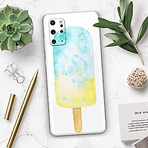 DesignSkinz Summer Mode Ice Cream v9 Protective Vinyl Decal Wrap Skin Cover Compatible with The Samsung Galaxy S20 (Screen Trim & Back Glass Skin)