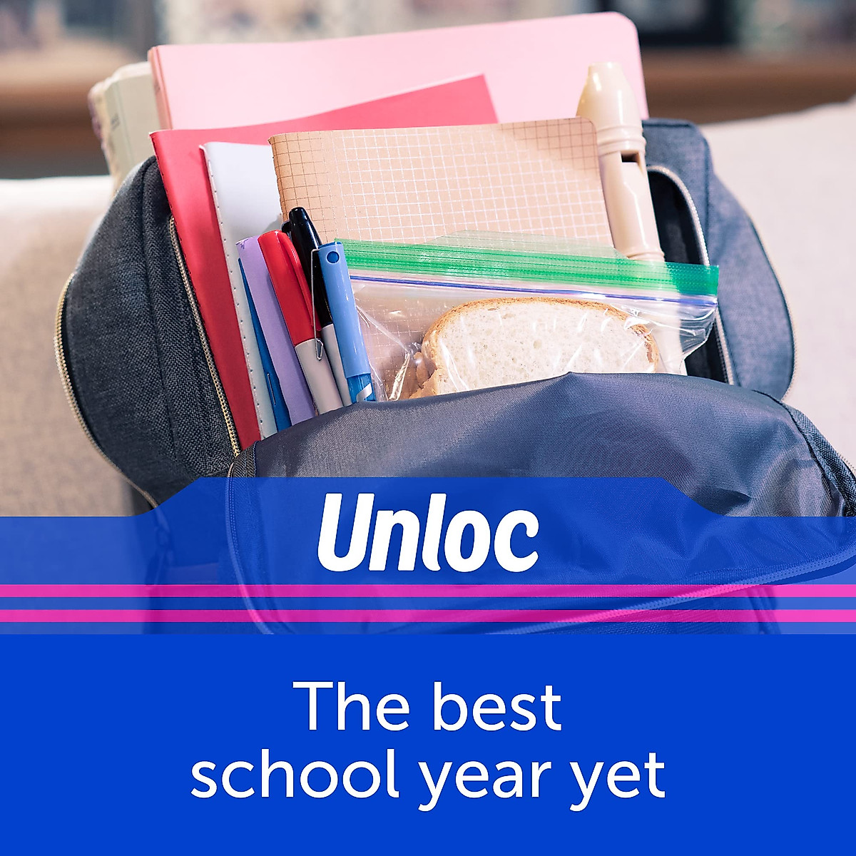 Ziploc Sandwich and Snack Bags, Storage Bags for On the Go Freshness, Grip 'n Seal Technology for Easier Grip, Open, and Close, 90 Count