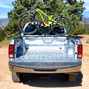 Full Nelson, 2-Bike Carrier Truck Bed Mount V-Rack (Expandable to 6 Bike)