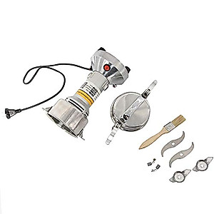 YaeMarine 150g Grain Mill Grinder High Speed Electric Stainless Steel Grinder Spice Herb Cereals Corn Flour Powder Machine (Capacity, 150g)