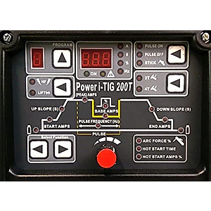2021 Poweri-TIG 200T Digital DC TIG/Stick Welder LOW 2 Amp Start, Dual Voltage 110v/220v