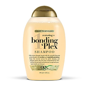 OGX Restoring + Bonding Plex Salon Technology Shampoo, 13 Ounce, 385 Fl oz