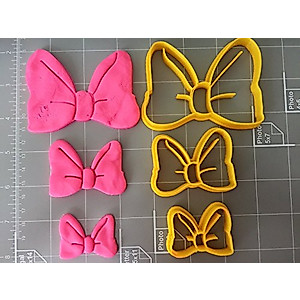 Cute Bow Cookie Cutters (Set of 3)