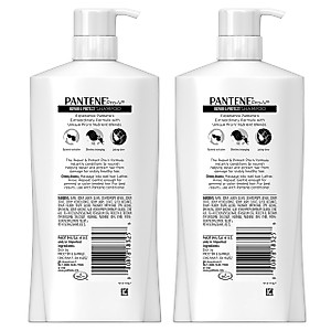 Pantene, Shampoo, Pro-V Repair and Protect for Damaged Hair, 30.4 fl oz, Twin Pack