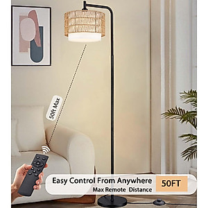 Odeums A19 LED Light Bulb with Remote Control, 9W (60W Equivalent) LED Bulbs,Stepless Dimmable 3000K-6000K,E26 Base,25000+ Hours Lifespan (1)