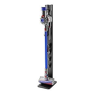 Mount Plus MP-HAB2 Premier Aluminum Storage Stand Dock Dockings Station Made for Dyson V15 V12 V11 V10 V8 V7 V6 Cordless Stick Vacuum Cleaner, Stable Metal Storage Bracket Organizer Rack