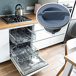 RDEXP 3.6x2.4cm Plastic Gray 8558307 Dishwasher Dispenser Cap Rinse Aid Caps for Dishwasher Part Replaces 8558307 8539095 1060792 8193984 8558310