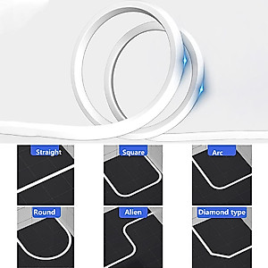 KFJZGZZ Shower Threshold Water Dam,Collapsible Bath Shower Barrier,Bathroom Water Stopper Flood Shower Barrier,Silicone Sink Water Splash Guard for Kitchen and Bathroom