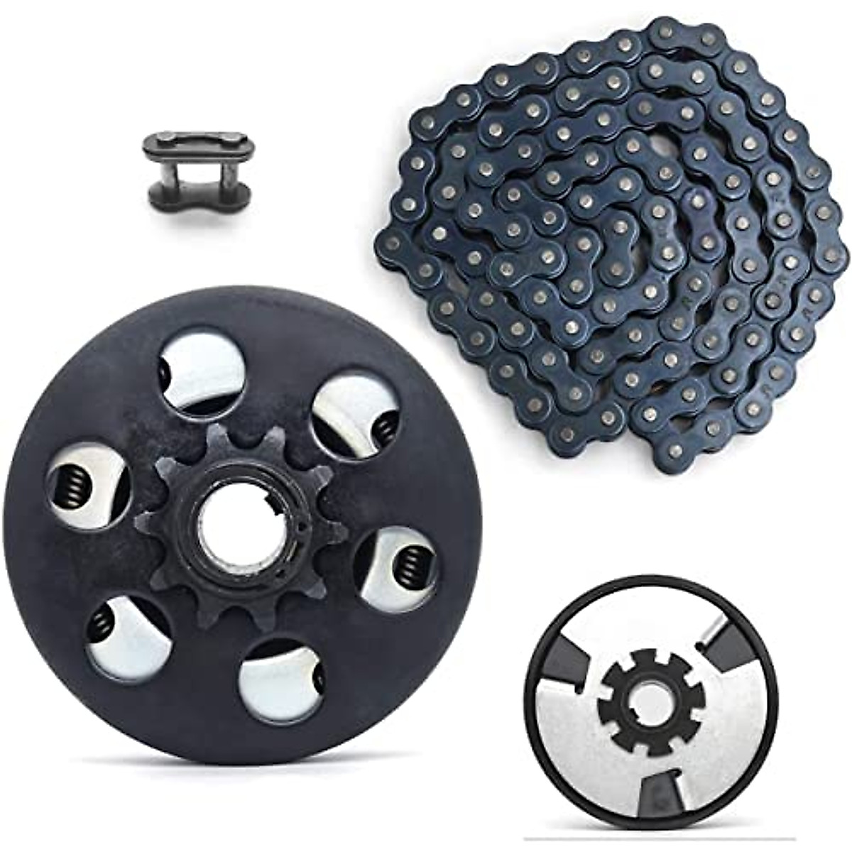 Centrifugal Clutch, Go Kart Clutch 3/4" Bore 10 Tooth for #40/41/420 Chain, Fits for Mini Bike, Go Kart, predator 212, Lawnmower and Honda GC GX 2-6.5HP Engine