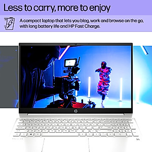 HP 2023 Newest Pavilion Laptop for Business, 15.6" FHD IPS Touchscreen, 13th Gen Intel Core i5-1335U, 64GB RAM, 1TB SSD, Intel Iris Xe Graphic, Backlit KB, WiFi 6, Windows 11