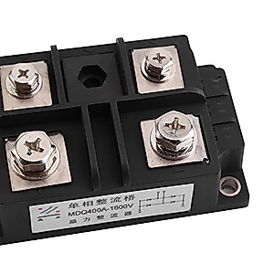 1pc Singe Phase Rectifier Module Rectifier diode Bridge 4 Terminals MDQ 400A/1600V