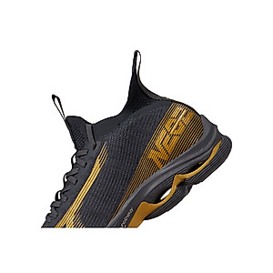 Mizuno Unisex Wave Lightning Neo 2 Volleyball Shoe, Black Oyster, 10.5 US Men