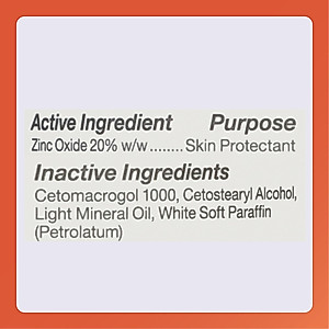 Rugby Zinc Oxide Ointment Skin Protectant - 20% - 16 Oz (1lb) (454 g) (4 Pack)