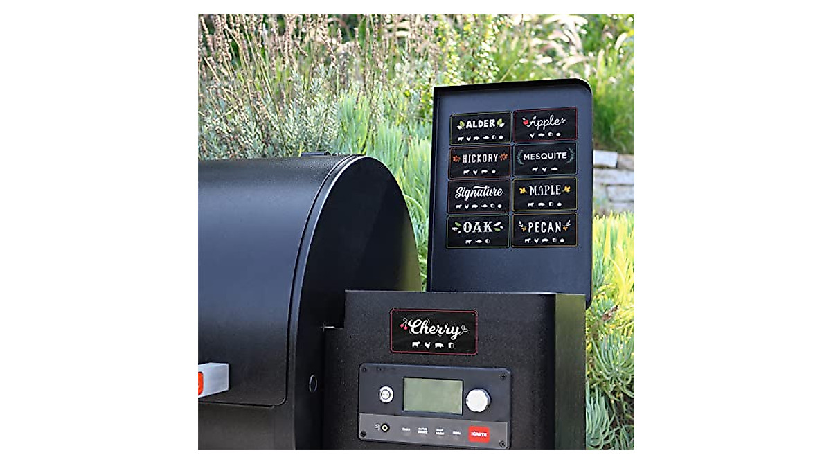 BBQ Pellet Flavor Tags: Magnetic Labels for Grills & Smokers