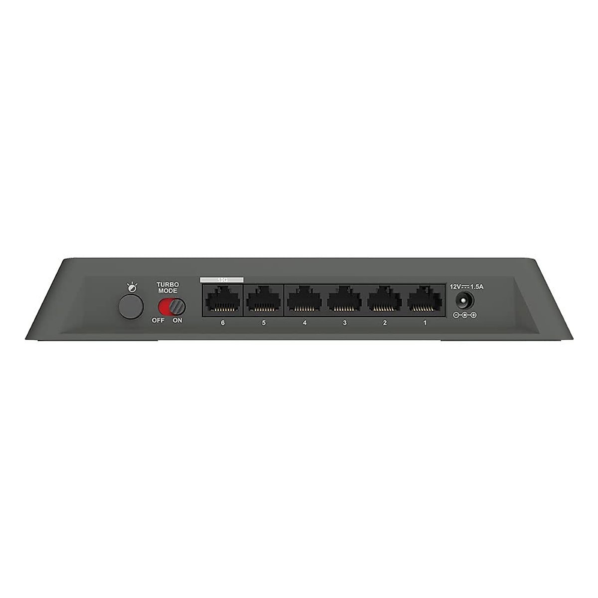 D-Link 6-Port 10Gb & 2.5Gb Unmanaged Gaming Switch with 1 x 10G, 5 x 2.5G - Multi-Gig, Network, Fanless, Plug & Play, Colored Indicator (DMS-106XT)
