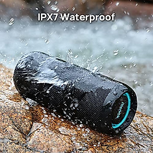 RIENOK Portable Bluetooth Speaker 30W Dual Pairing True Wireless Stereo HD Sound IPX7 Waterproof Outdoor Sport Shower Wireless Speaker Bluetooth 5.3 for Home Party