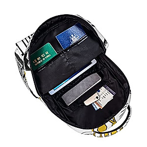 Juoritu Wild King Lion Backpacks, Laptop Backpacks Fit 15.6 Inch Laptop Notebook for Travel/Work/Gifts, Lightweight Bookbags for Men and Women